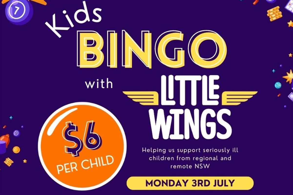 Kids Bingo with Little Wings